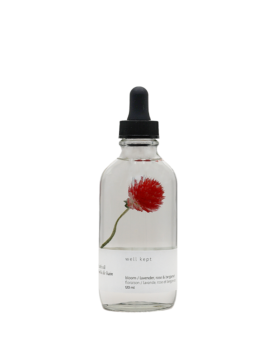 bath oil / bloom | well kept