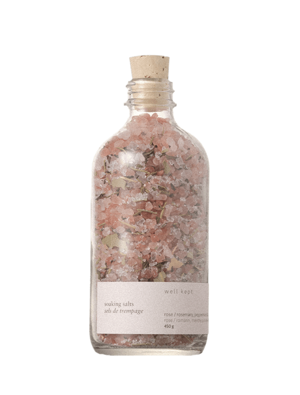 Soaking Salts / ROSE / 450g | well kept
